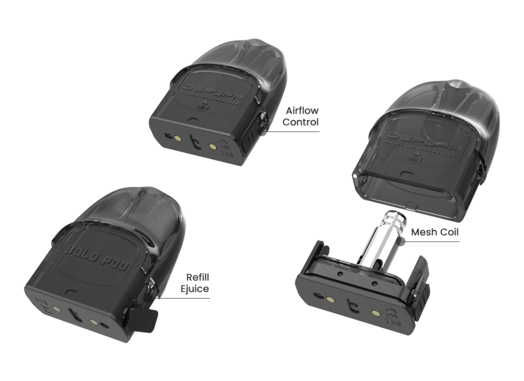 Depuff Bold Open Pod Vape Kit System Wholesale - Ecigator