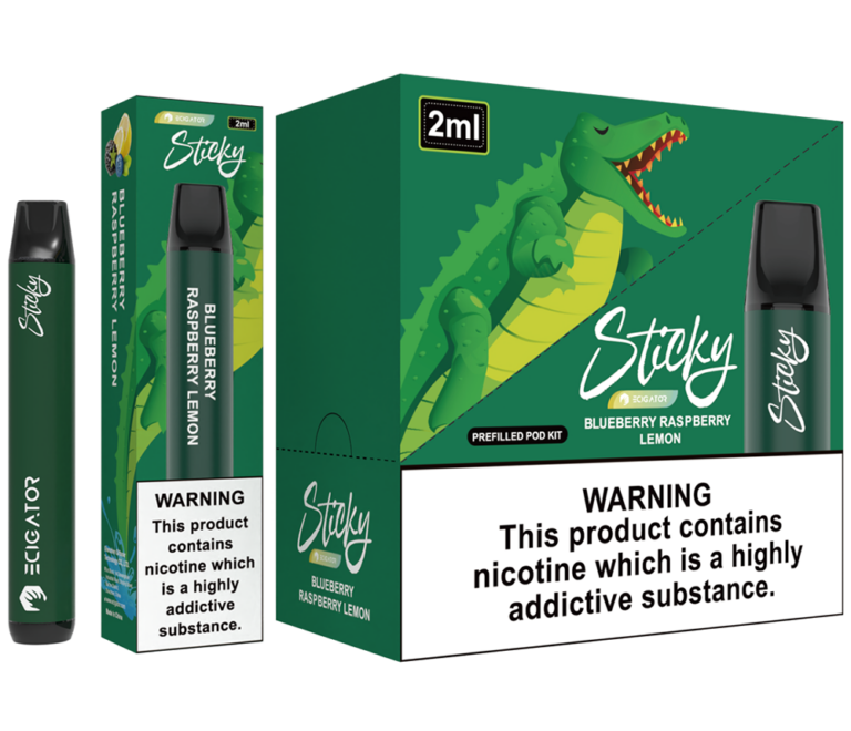 Ecigator Sticky Prefilled Disposable Vape Pod Kit 2ml/4ml