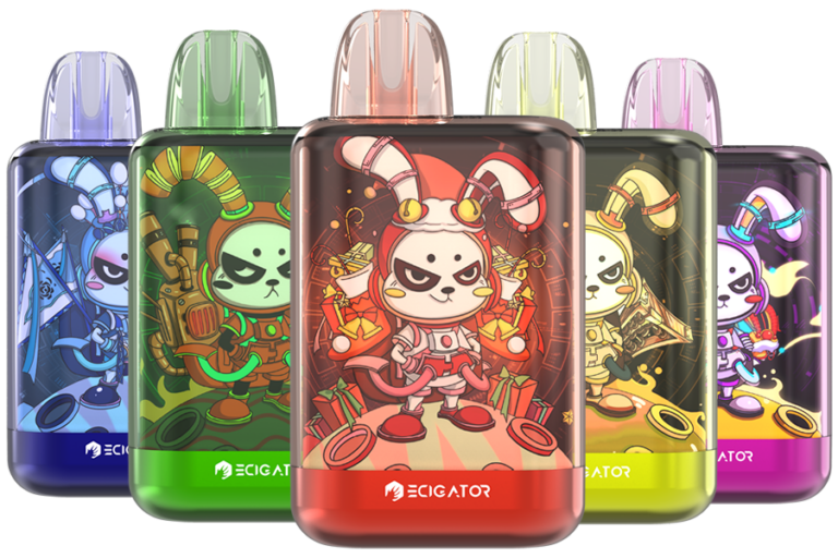 Ecigator Transparent REC 5000 Puffs Disposable Vape Box - Ecigator