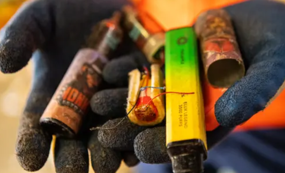 Disposable Vape Waste Crisis Overwhelms UK Recycling Efforts - Ecigator