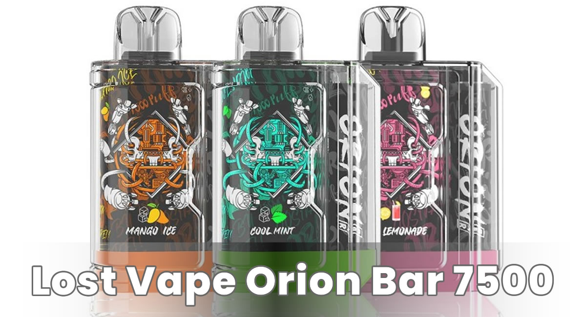 Lost Vape Orion Bar 7500 Review: A Bold and Artistic Approach to ...