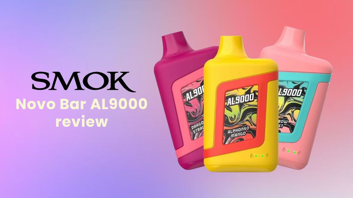 Smok Novo Bar AL9000 Review - A 9000 Puff Beast