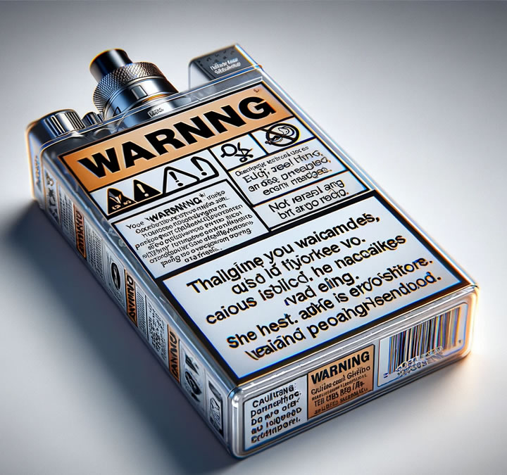Vaping Labels - Deterring Youth While Still Helping Adult Smokers