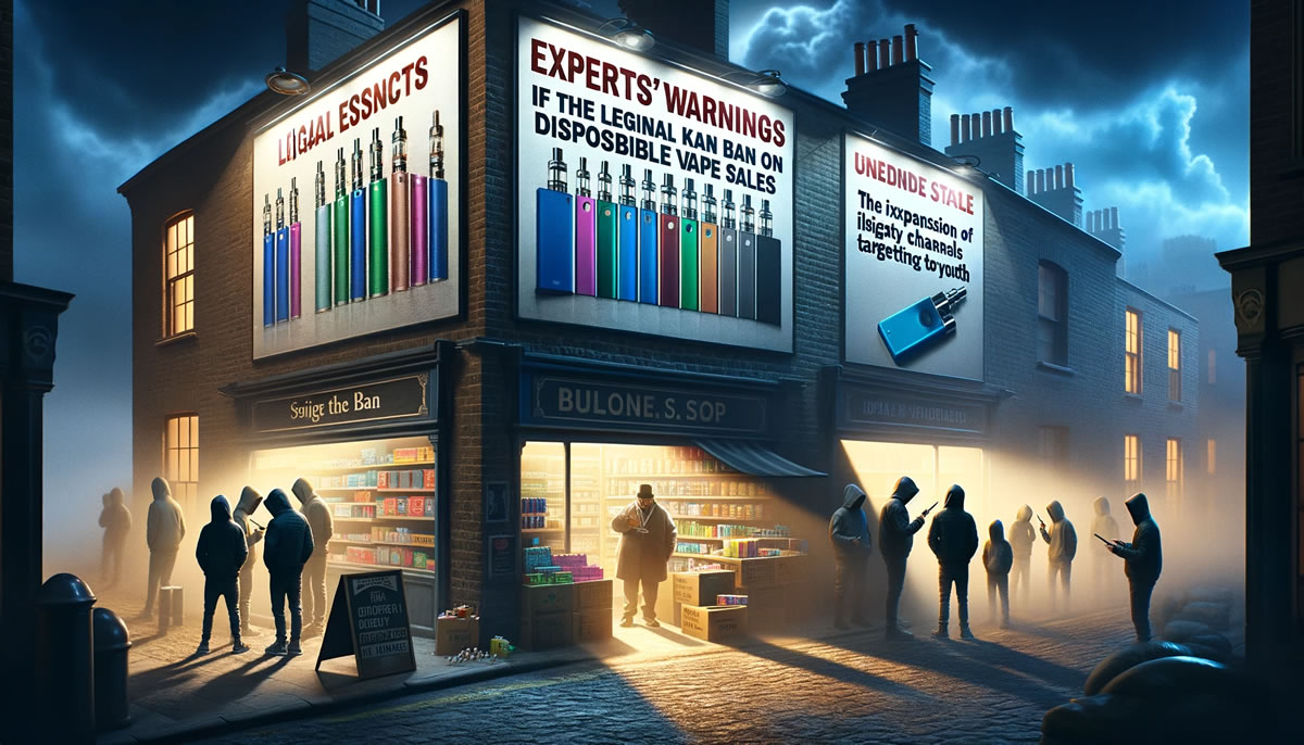 Uk Vaping Black Market Thrives Amid New Regulations