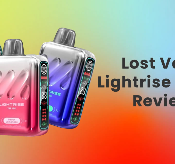 Lost Vape Lightrise TB 18K Disposable Vape Review