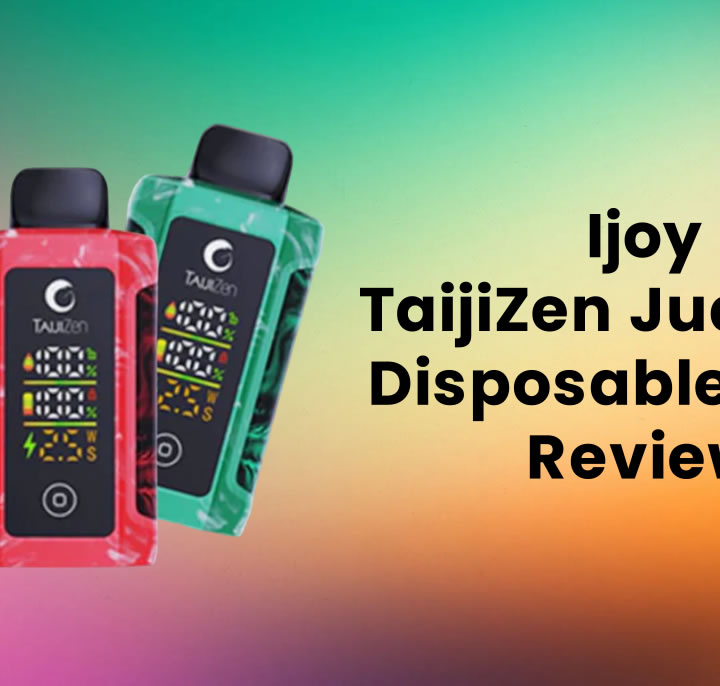 Ijoy TaijiZen Judo 24K Disposable Vape Review