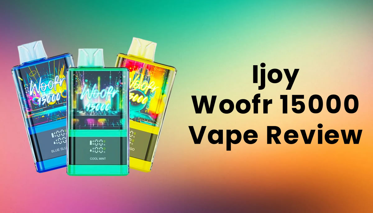 Ijoy Woofr 15000 Disposable Vape Review - Ecigator