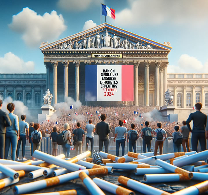 France Bans Disposable Vapes by September 2024