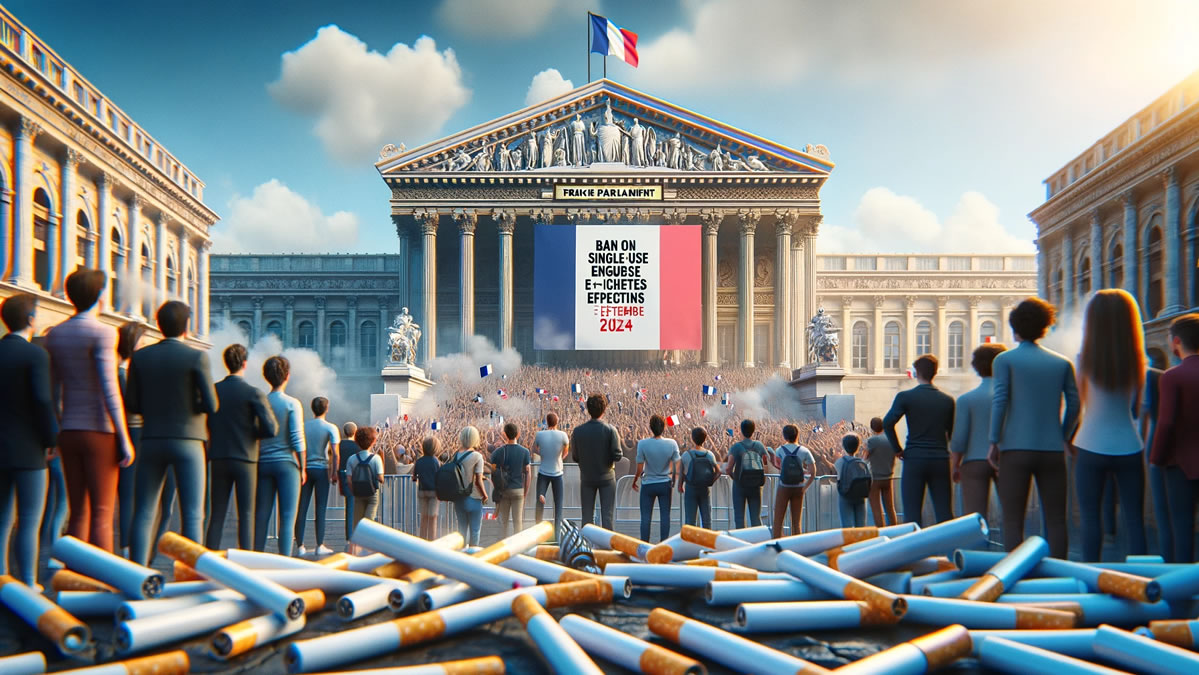 France Bans Disposable Vapes By September 2024 Ecigator
