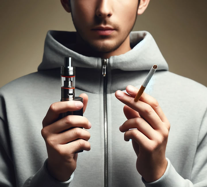 The Effects of Switching from Smoking to Vaping