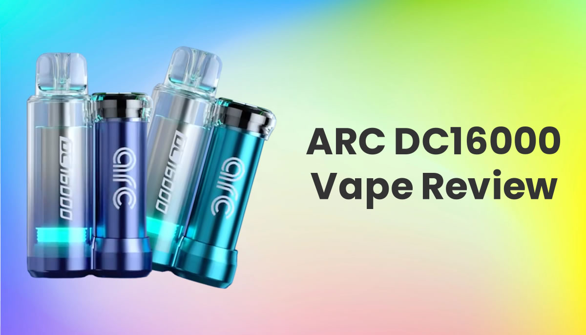 ARC DC16000 Disposable Vape Review: Futuristic Design - Ecigator