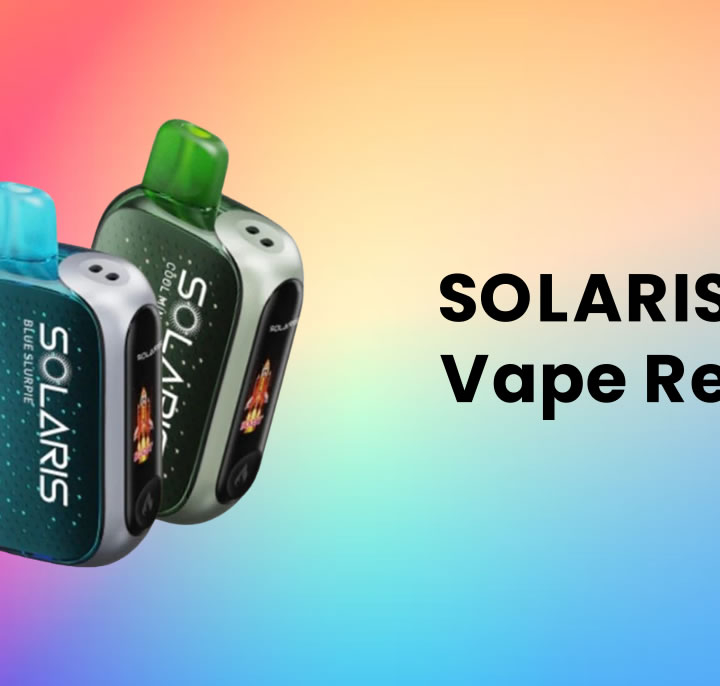SOLARIS 25K Solar Charging Disposable Vape Review