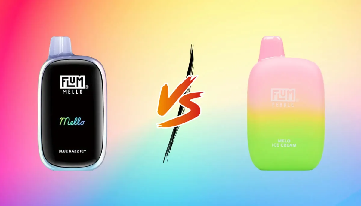 Flum Mello 20000 vs Flum Pebble 6000: Detail Comparison - Ecigator