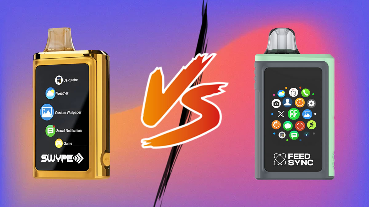 Swype 30K vs Feed Sync 30K: Samart Disposable Vape Comparison