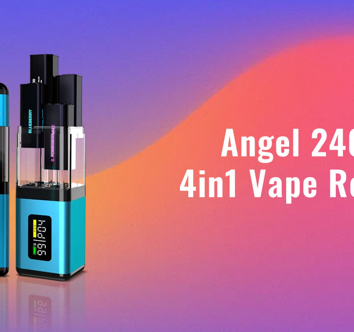 Vapes Bars Angel 2400 4in1 Disposable Vape Kit Review