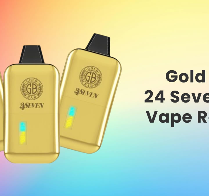 Gold Bar 24Seven 24K Disposable Vape Review