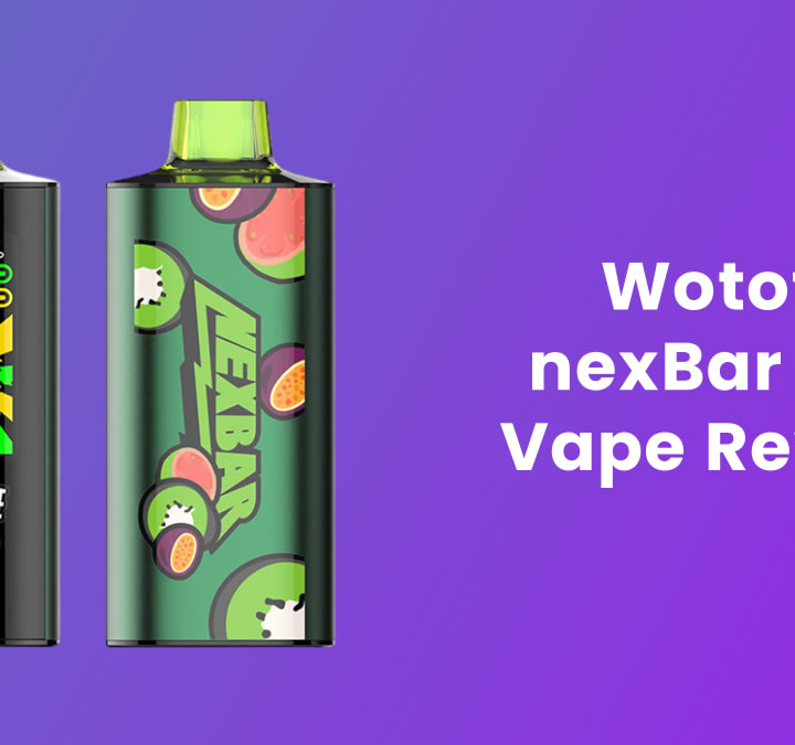 Wotofo nexBar 20K Disposable Vape Review