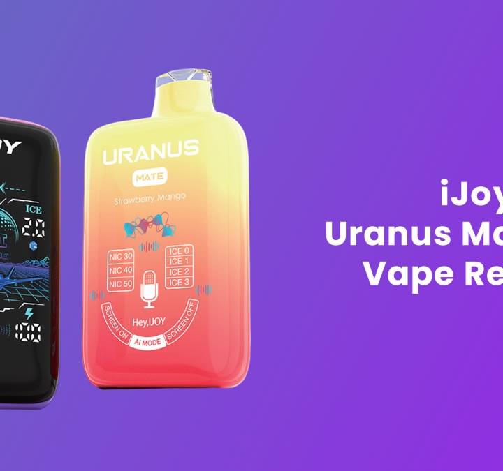 iJoy Uranus Mate 40K Disposable Vape Review