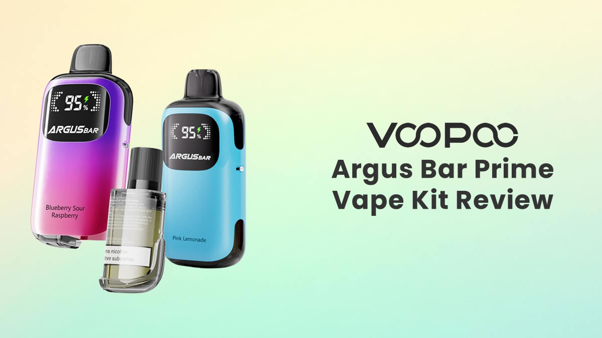 Voopoo Argus Bar Prime 6000 Puffs Disposable Vape Kit Review