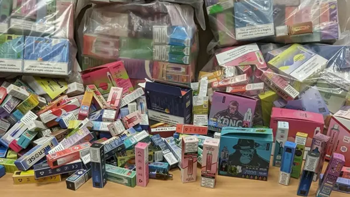 Illicit Vapes Seized in Scotland Rise 19.4% in 2024 - Ecigator