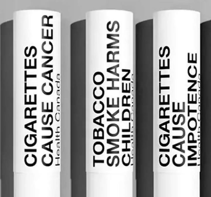 Canada First to Require Individual Cigarette Warning Labels