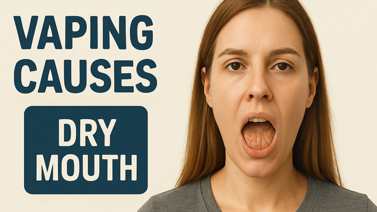 Why Vaping Causes Dry Mouth and How to Fix It - Ecigator