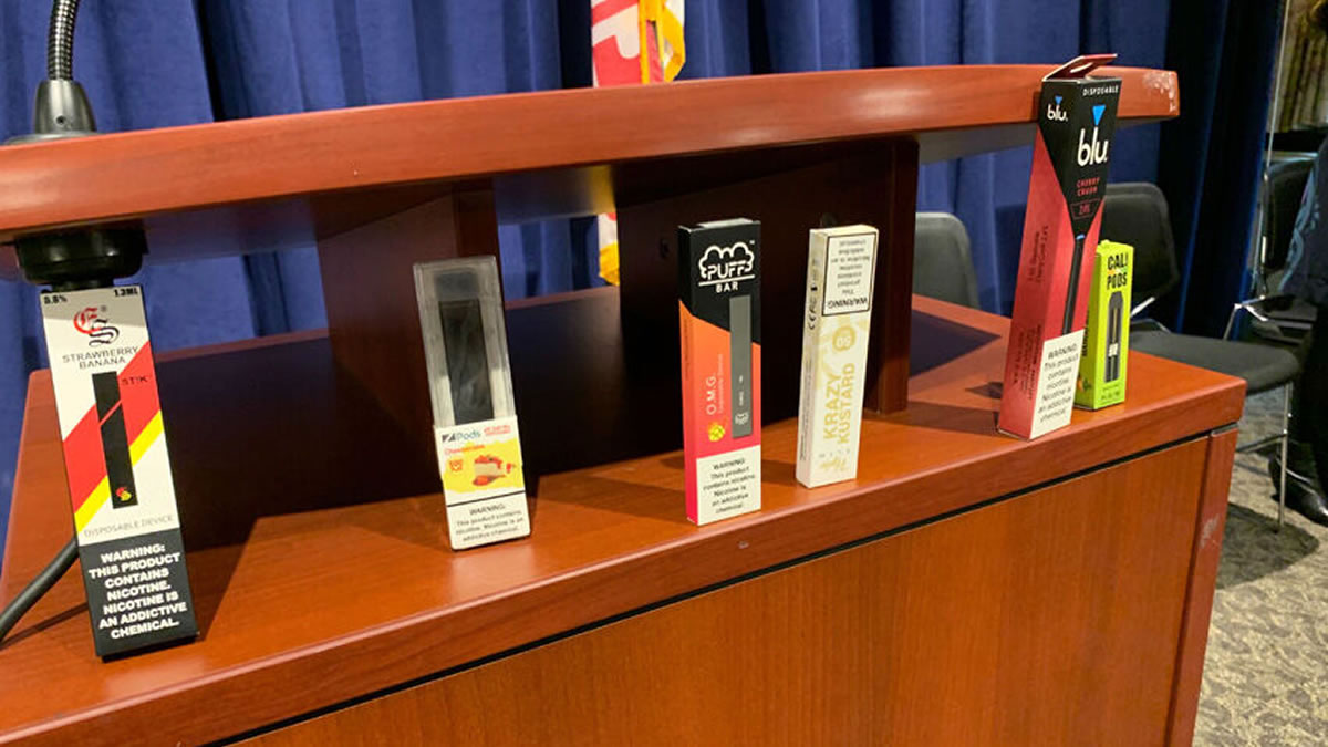 Maryland Bans Most Flavored Disposable E-Cigarettes - Ecigator