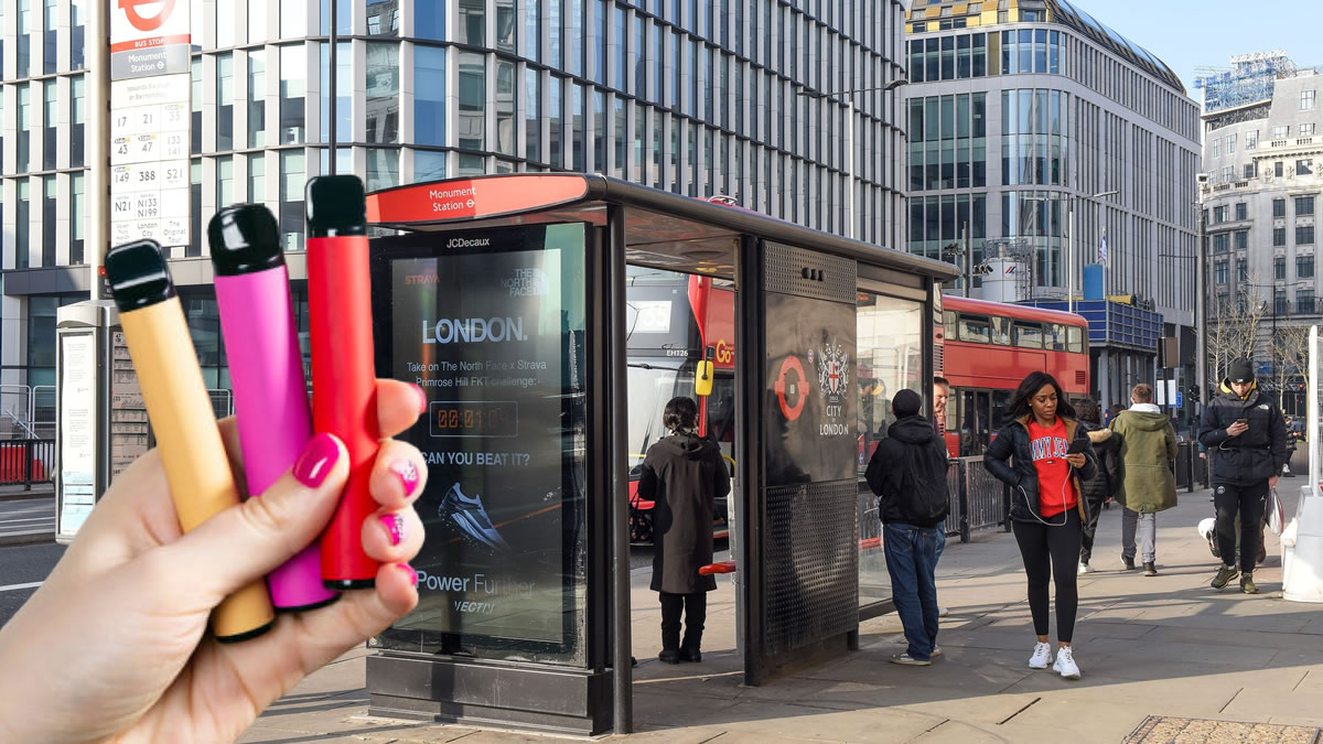 UK Considers £100 Fines for Vaping at Outdoor Bus Stops - Ecigator