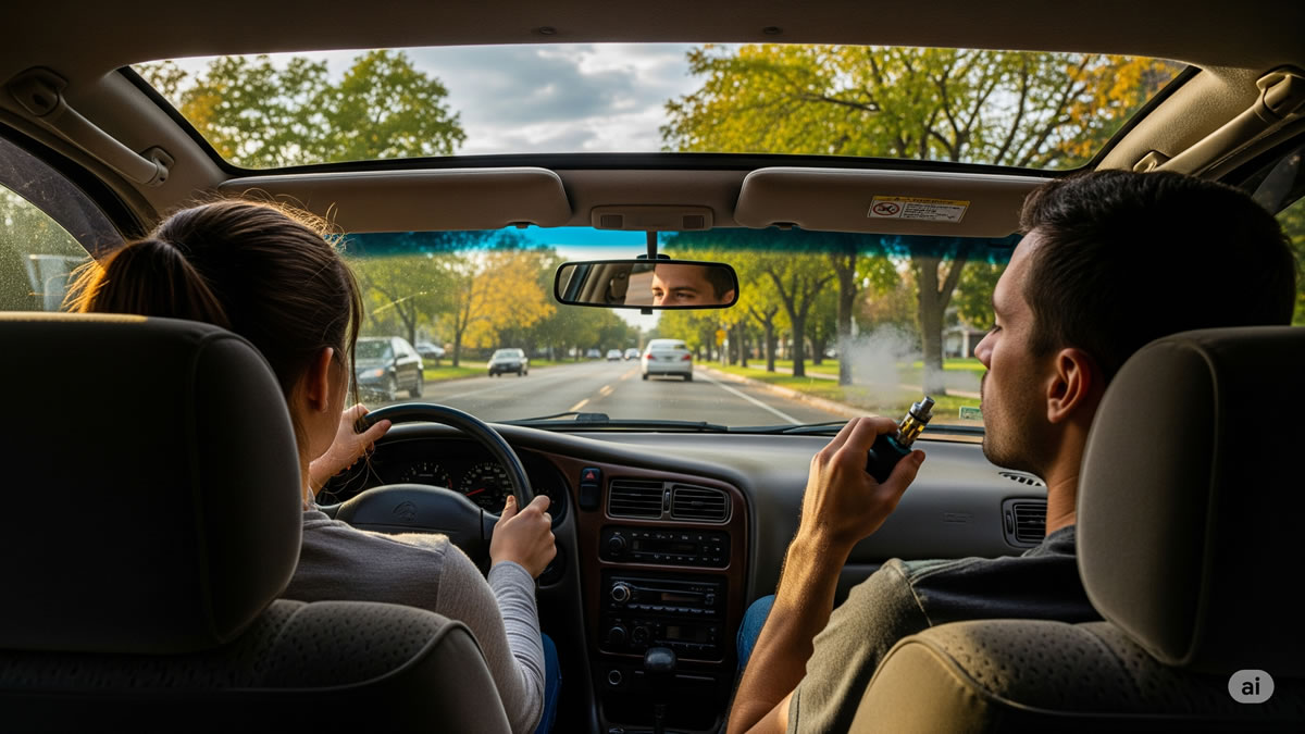 Is It Illegal to Vape or Smoke While Driving in Minnesota? - Ecigator