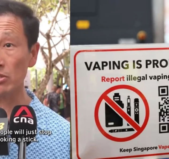 Singapore Cracks Down on Vaping with Fines, Caning & Jail