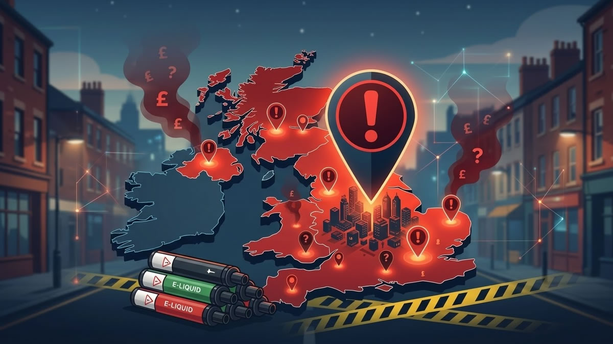 UK Illegal Vape Hotspots: 5 Million Devices Seized in Three Years ...